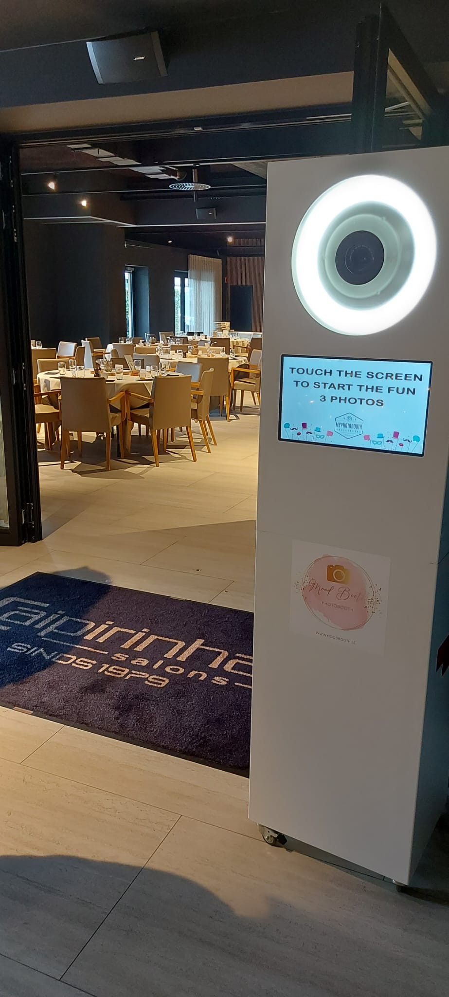 MoodBooth - Verhuur materiaal - Salino.be