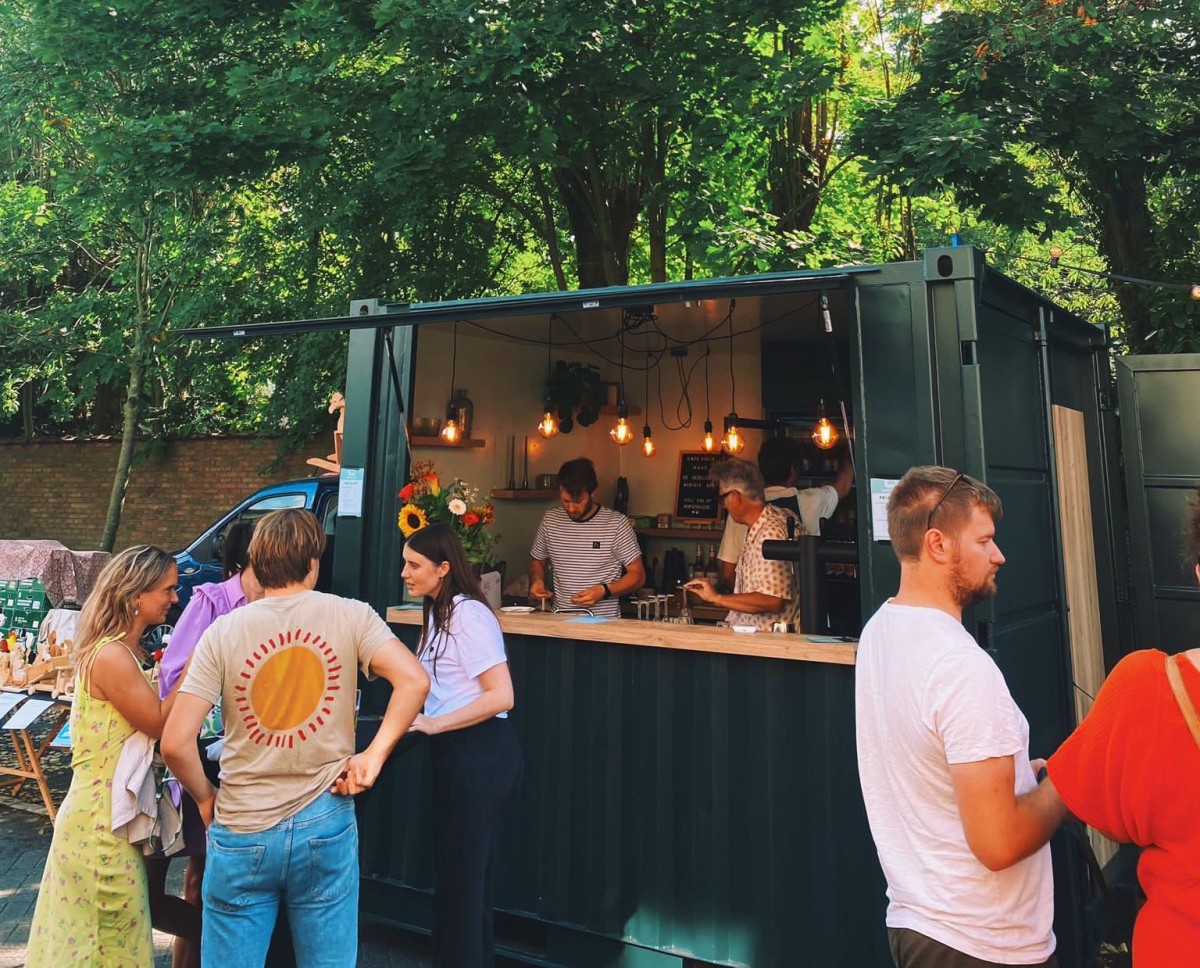 Mobiele bar 'Café Roulé' - Foodtrucks - Salino.be